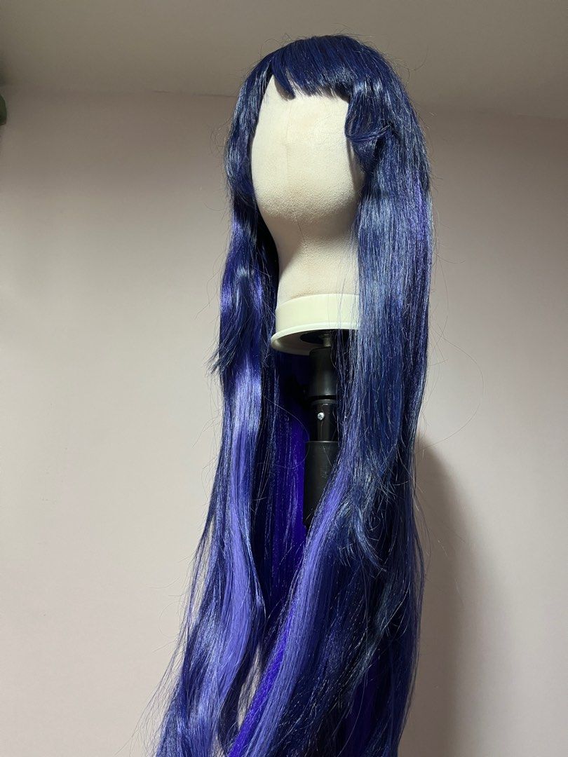 Raiden shogun wig cosplay costume WTS cos genshin impact, Hobbies ...