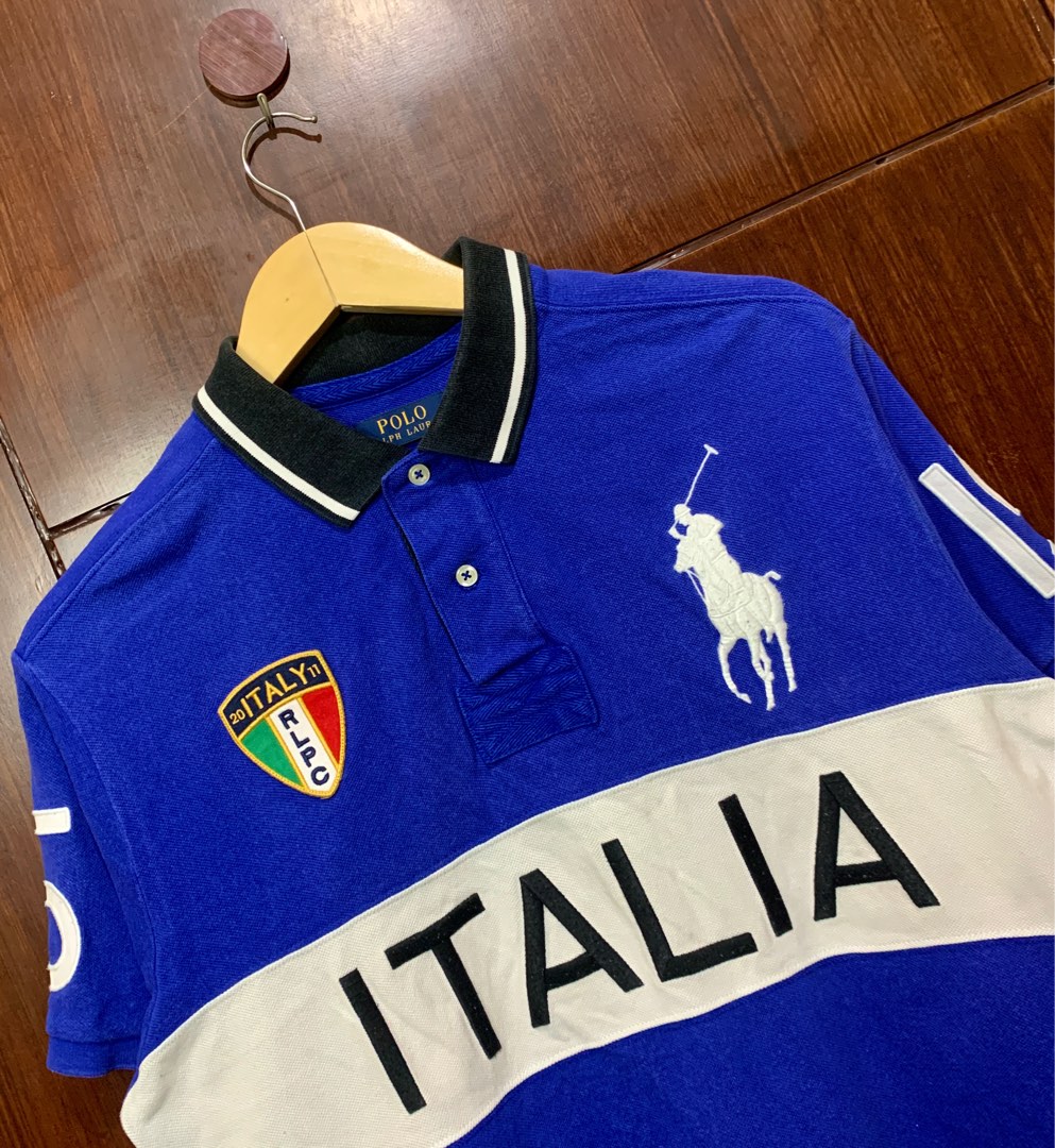 Ralph Lauren Italia Country polo shirt, Men's Fashion, Tops & Sets ...