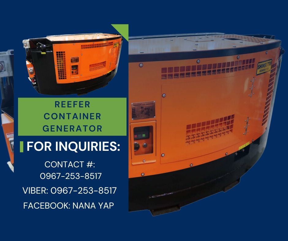 REEFER CONTAINER GENERATOR, Commercial & Industrial, Industrial ...