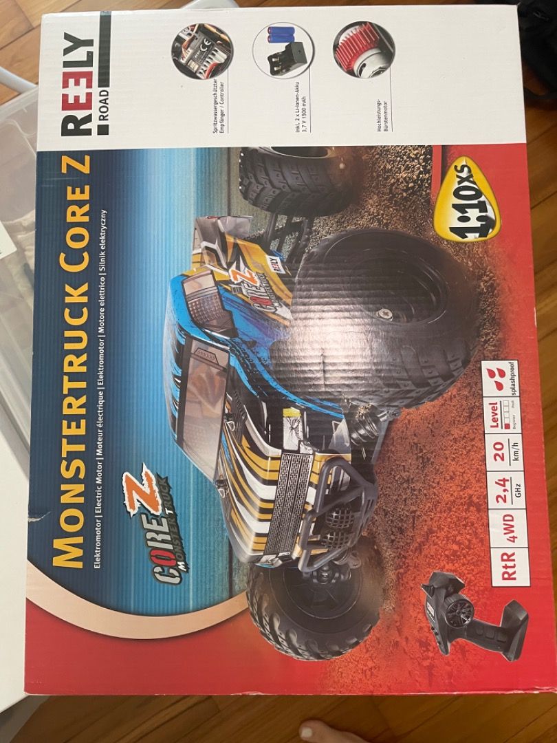 Remote Monster Truck Core Z, Hobbies & Toys, Toys & Games on Carousell