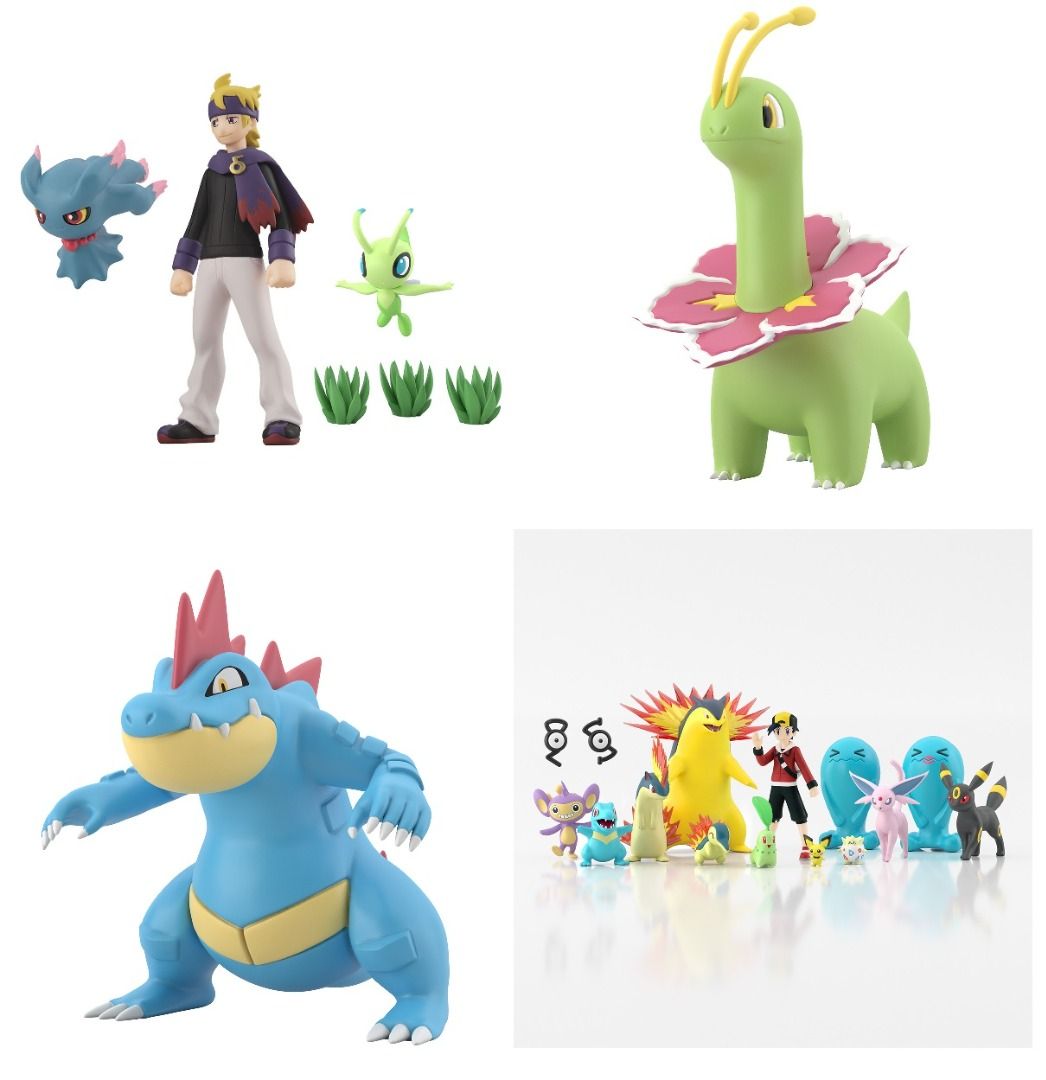 [RE-RELEASE] Pokemon Scale World Johto Region Figure Matsuba / Meganium ...