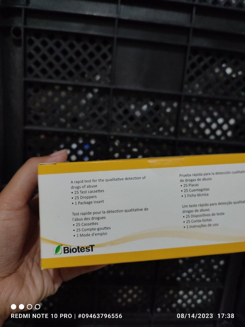 Right Sign Urine Test Kit, Health & Nutrition, Medical Supplies & Tools ...