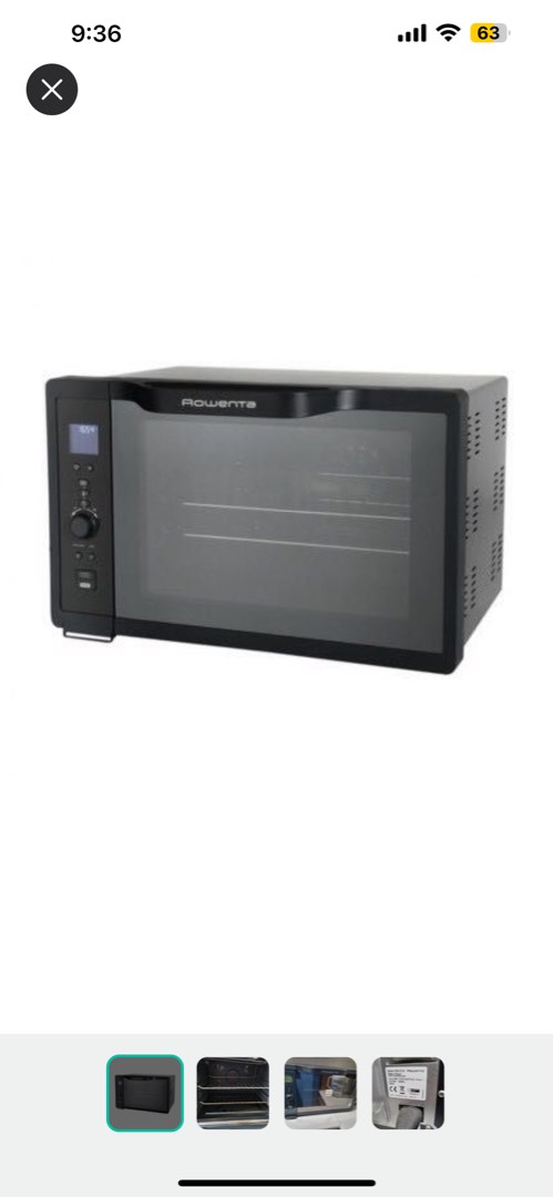 Rowenta oven OC7868, TV & Home Appliances, Kitchen Appliances, Ovens ...