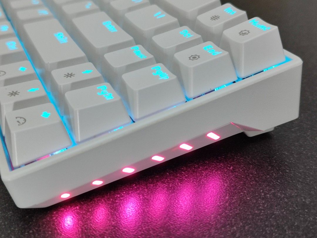 Royal Kludge RK71, RGB, Brown switch, 5 device pairing, Computers ...