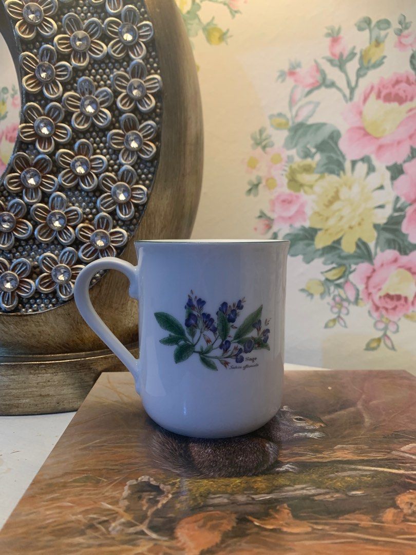 ROYAL WORCESTER HERBS Mug, Furniture & Home Living, Kitchenware ...