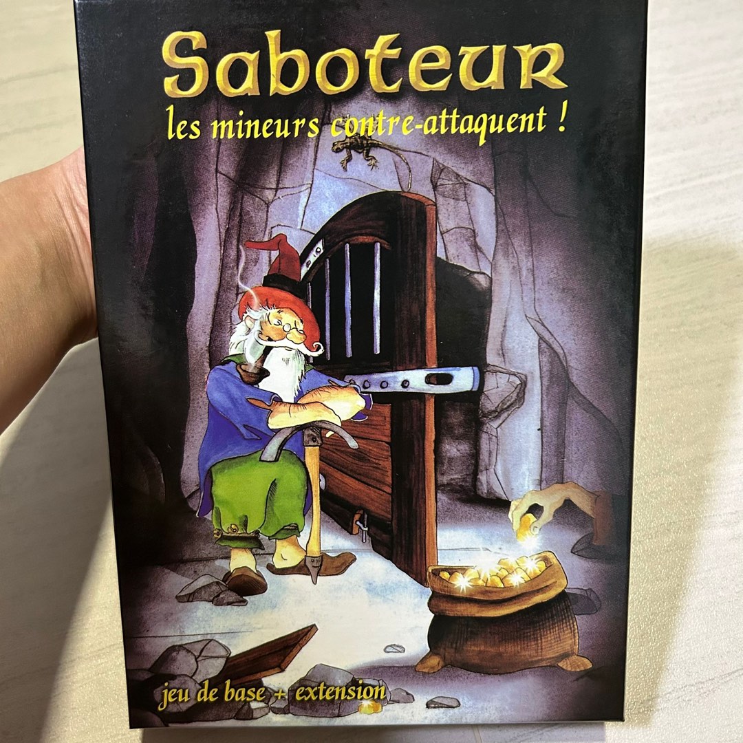 Saboteur board game, Hobbies & Toys, Toys & Games on Carousell