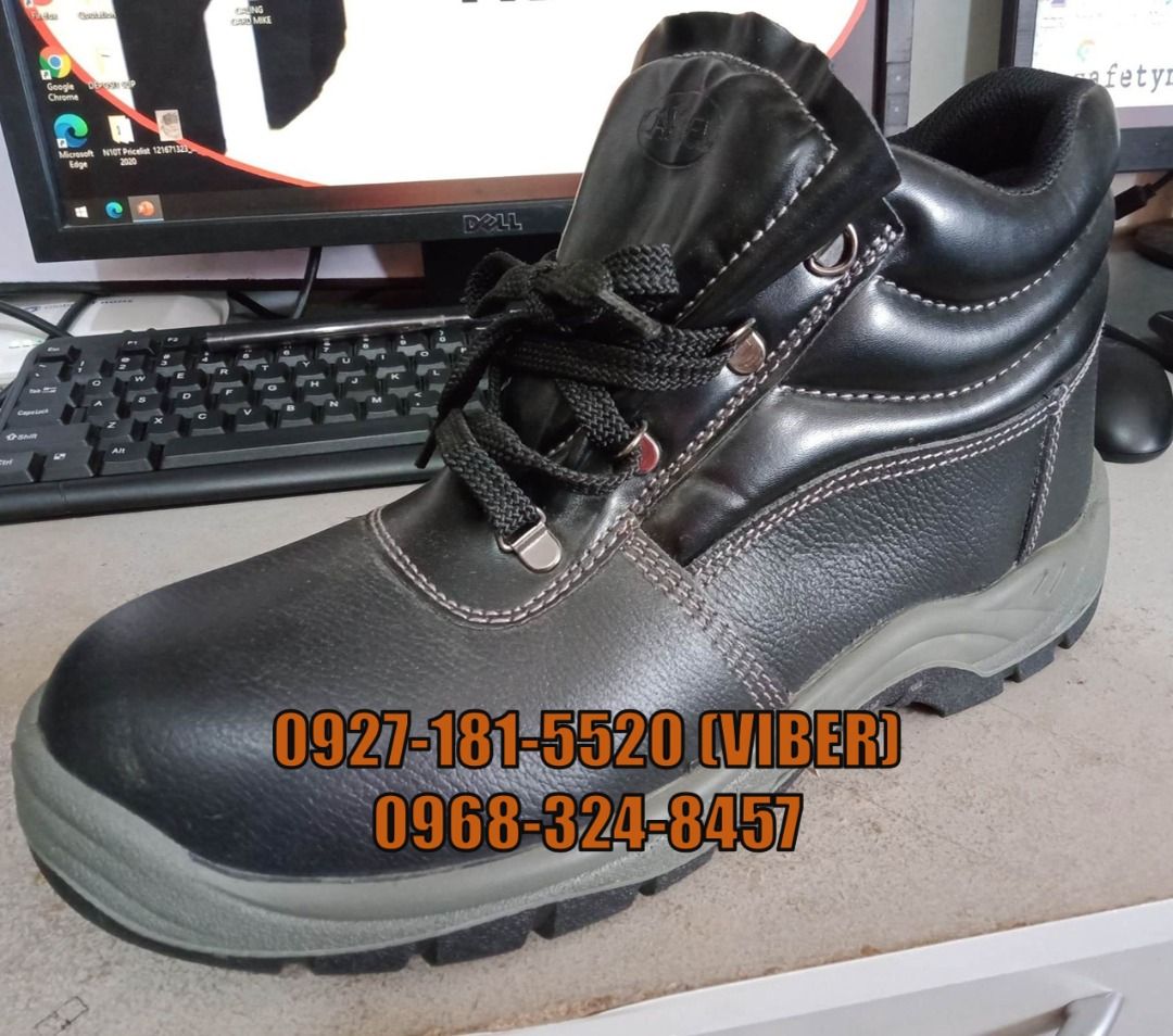 safety shoes camel 7060 hi-cut, Men's Fashion, Footwear, Casual Shoes on Carousell