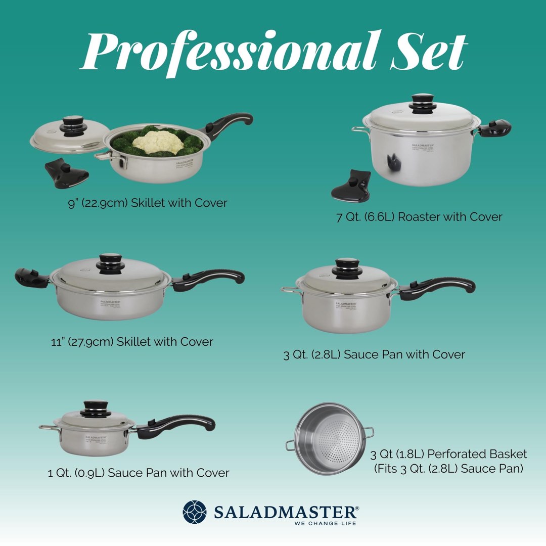 Saladmaster professional set, Furniture & Home Living, Kitchenware ... Saladmaster professional set, Furniture & Home Living, Kitchenware ...