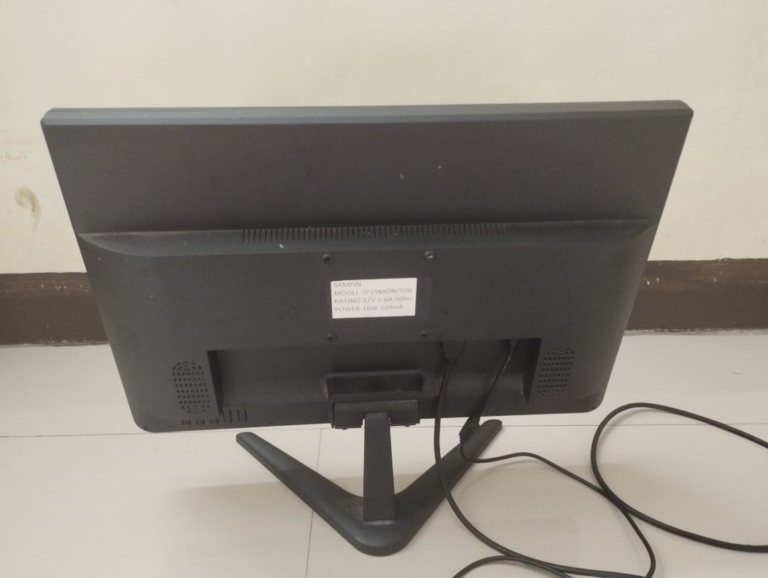 Sampin Monitor 17", Computers & Tech, Desktops on Carousell