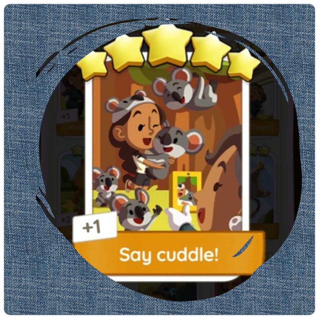 Say Cuddle MONOPOLY GO FIVE STARS, Hobbies & Toys, Toys & Games on ...