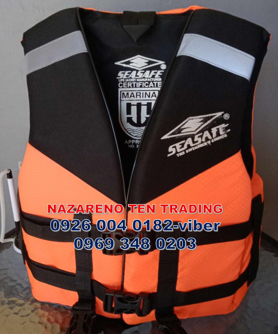 sea safe life vest orange, Commercial & Industrial, Industrial ...