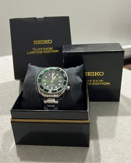 SEIKO PROSPEX GREEN SUMO, Luxury, Watches on Carousell