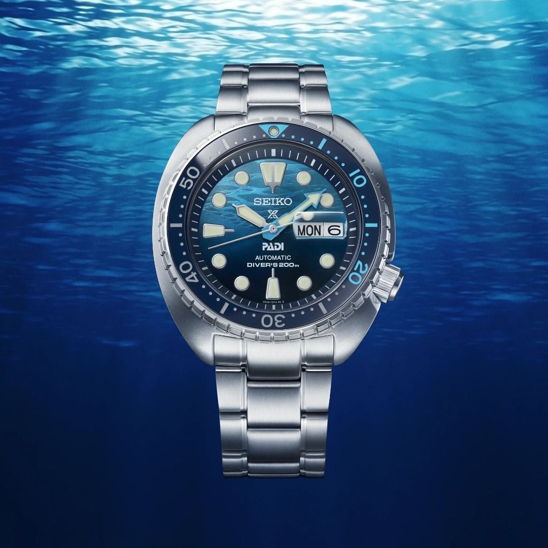 Seiko Prospex PADI Special Edition King Turtle Great Blue Dial ...