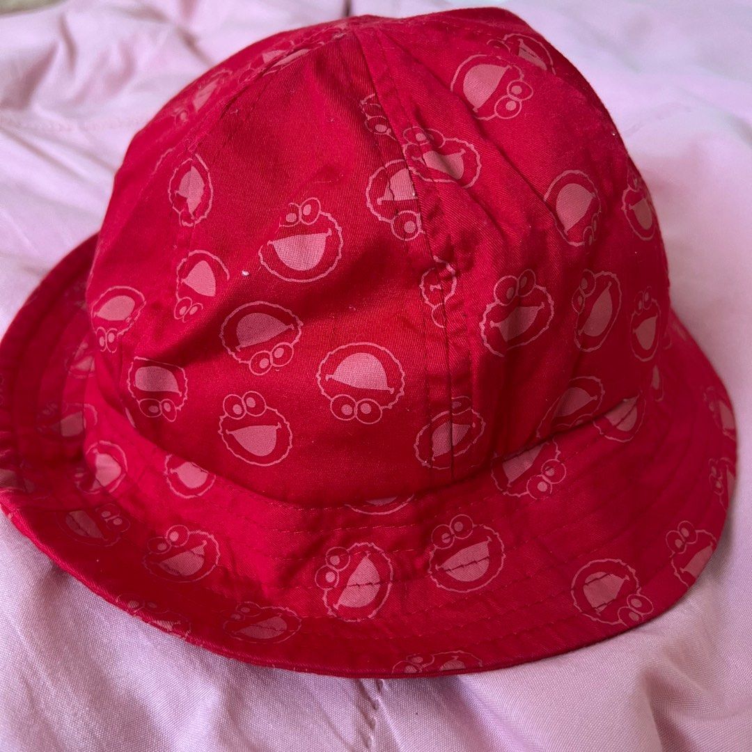 $1 : Sesame Street : Elmo : Bucket Hat by Miniso, Babies & Kids, Babies ...