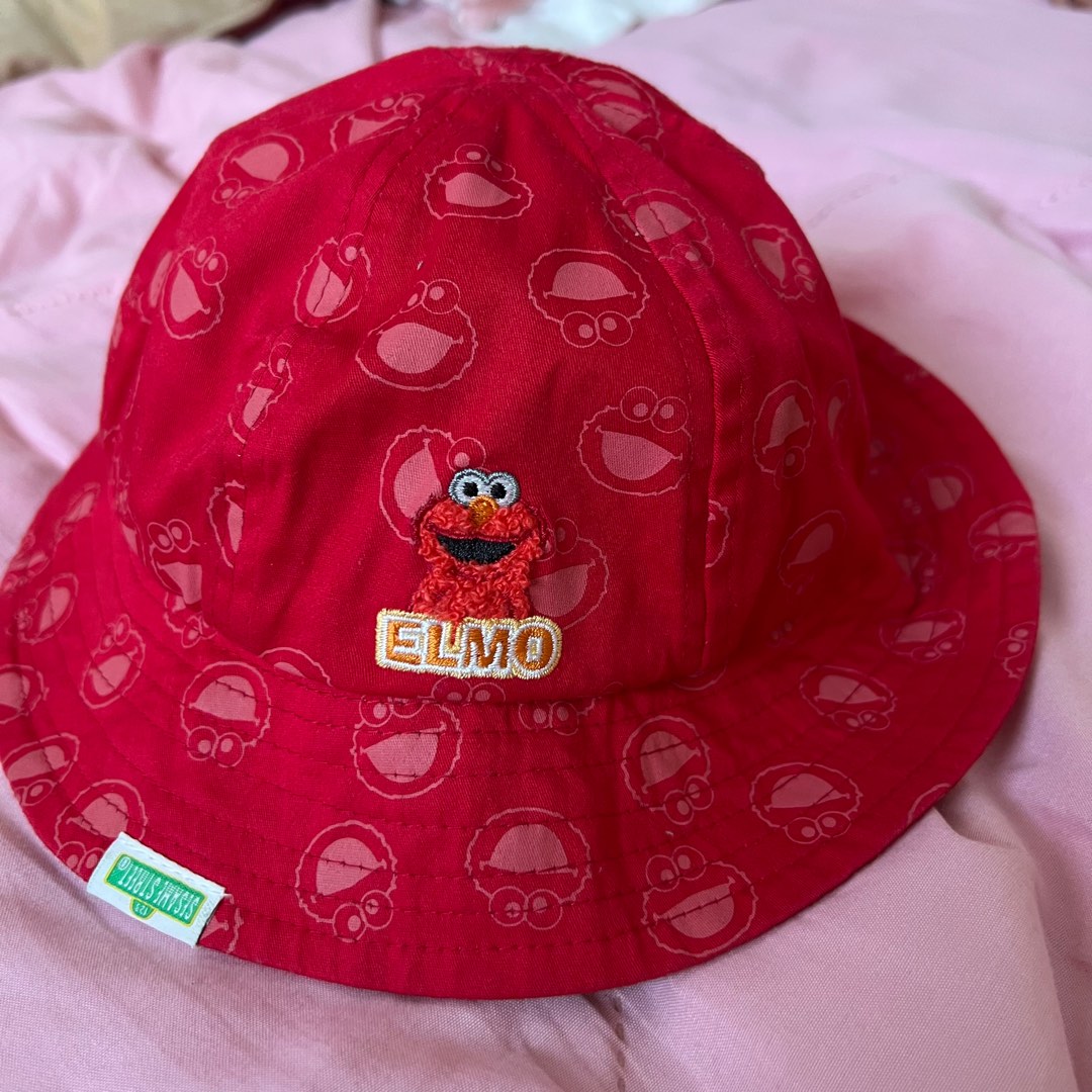 $1 : Sesame Street : Elmo : Bucket Hat by Miniso, Babies & Kids, Babies ...