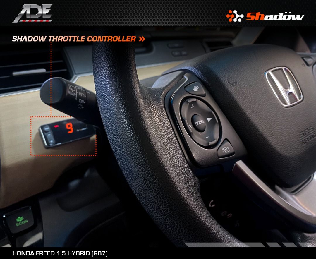 SHADOW THROTTLE CONTROLLER ON HONDA FREED 1.5 HYBRID (GB7), Car ...