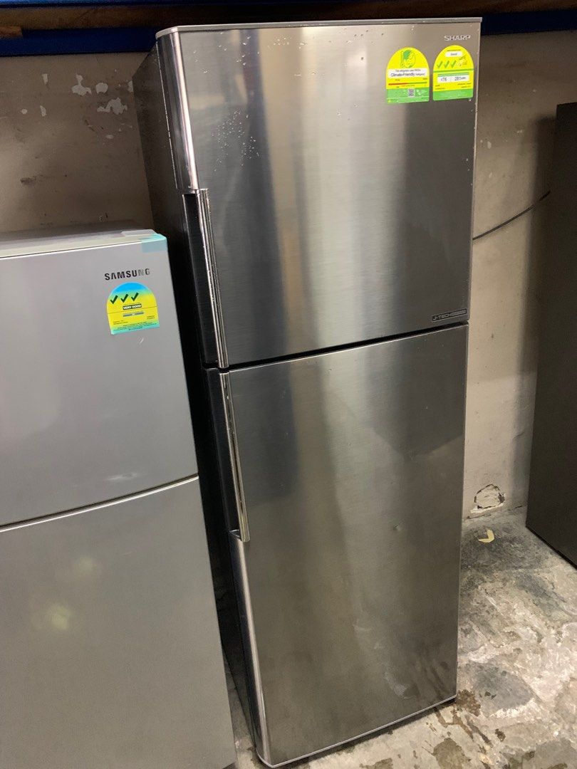 Sharp 3Ticks J-tech Inverter Fridge, 317L, TV & Home Appliances, Kitchen Appliances ...