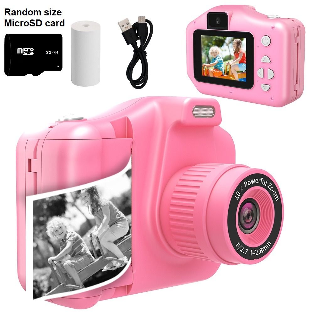 Singapore ready stock, Children's Instant Print Camera 1080P Selfie ...