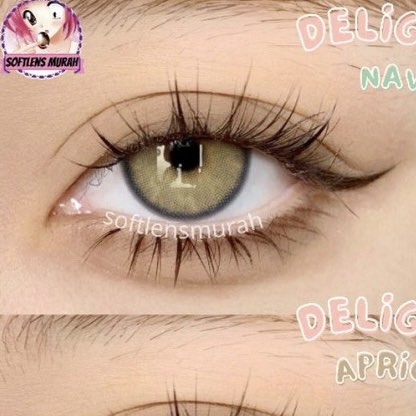 Soflens delight navy ( arabian look ), Kesehatan & Kecantikan, Rias ...