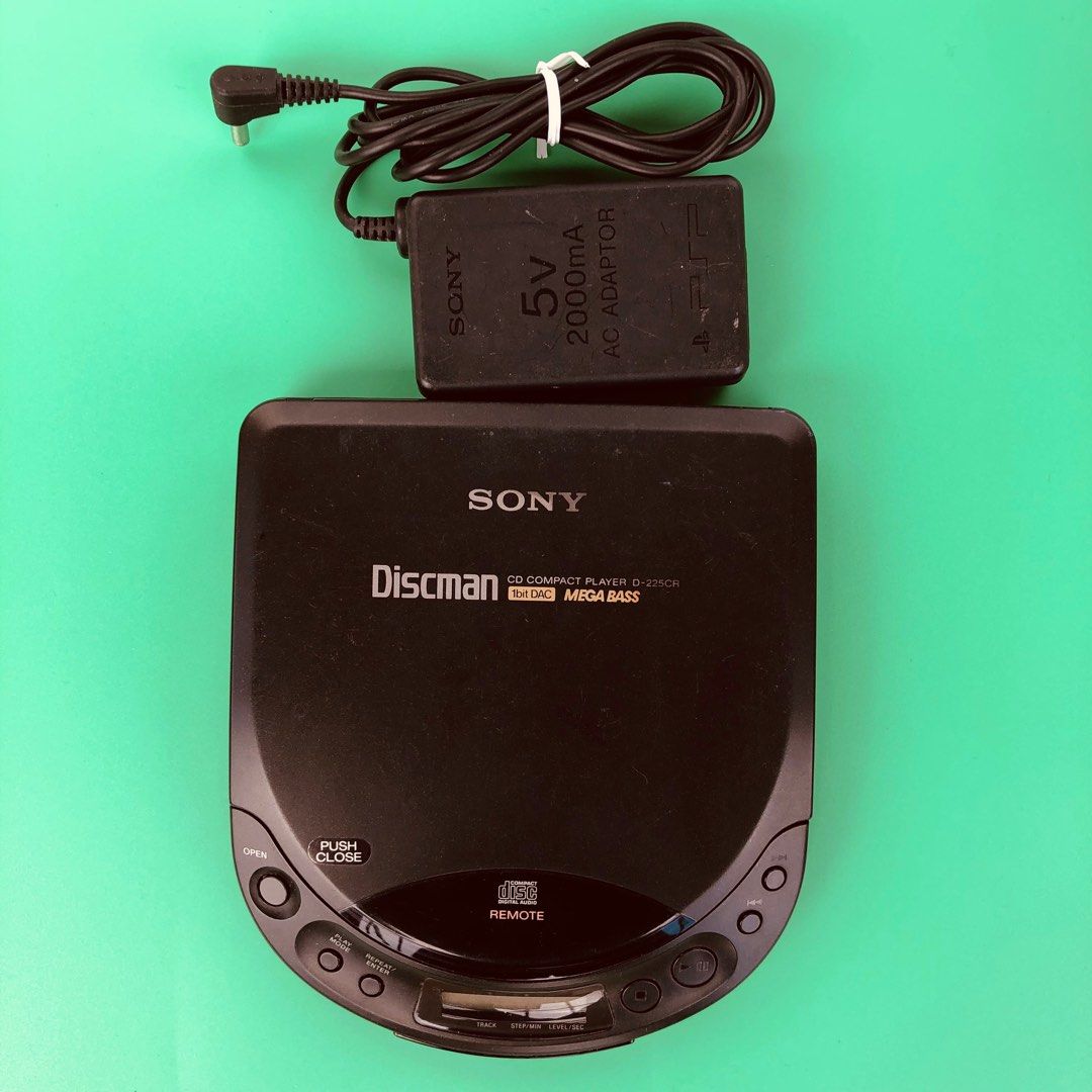 Sony Discman Walkman Portable Compact CD player Model | D-225CR, Hobbies & Toys, Music & Media ...