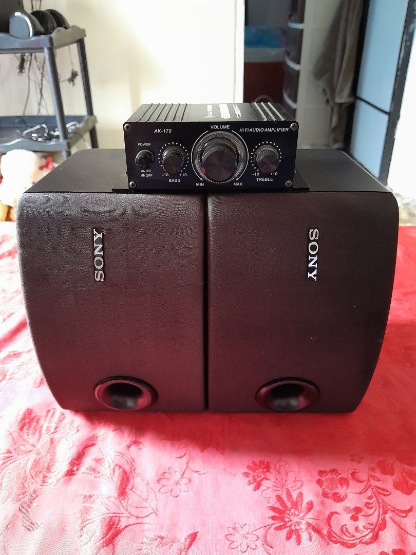 Sony Mini Speaker With Mini Amplifier, Audio, Soundbars, Speakers ...