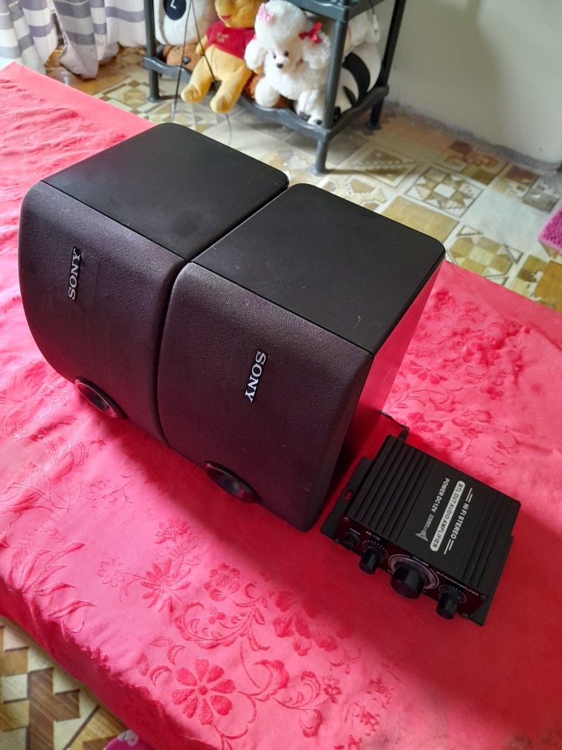 Sony Mini Speaker With Mini Amplifier, Audio, Soundbars, Speakers ...