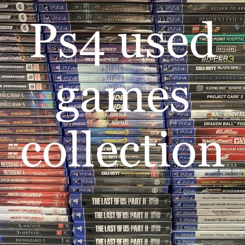 Sony ps4 used games collection 1, Video Gaming, Video Games, Others on Carousell