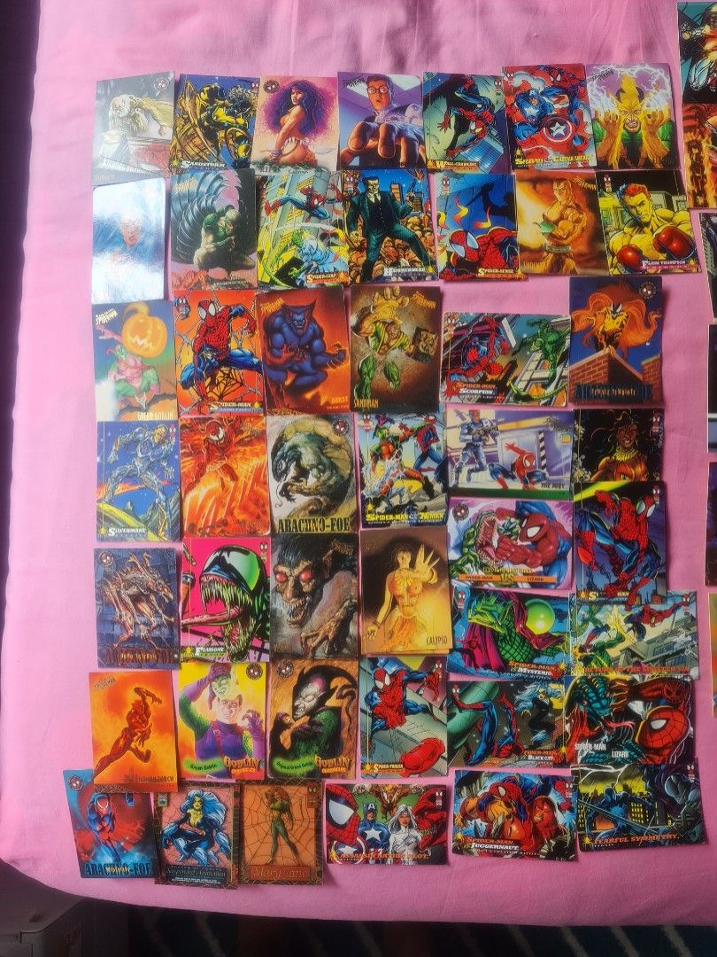 Spiderman Cards, Hobbies & Toys, Memorabilia & Collectibles, Stamps ...