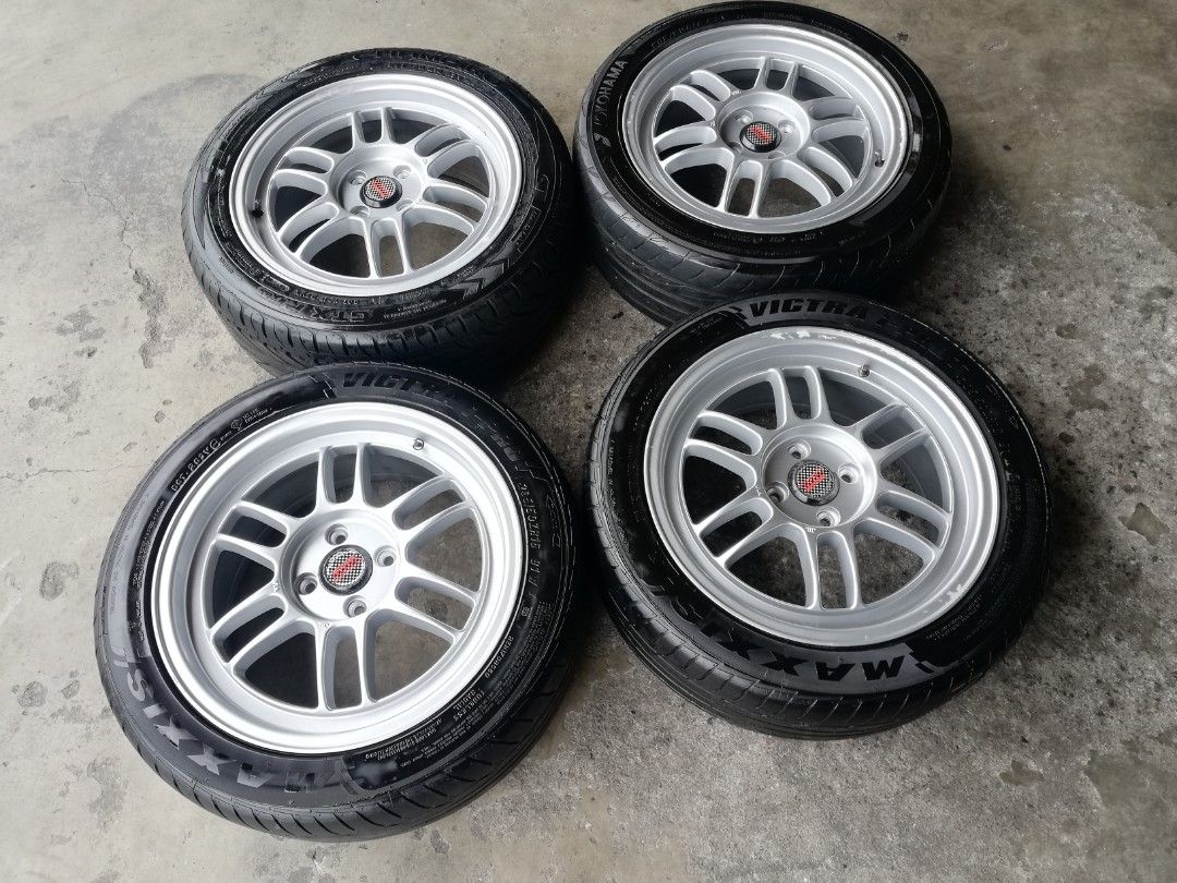 Sport rim second 16 enkei rpf1, Auto Accessories on Carousell