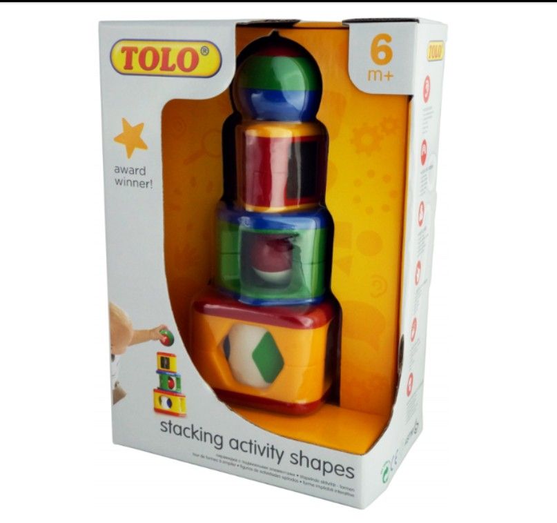 Stacking Activity Shapes, Babies & Kids, Infant Playtime on Carousell