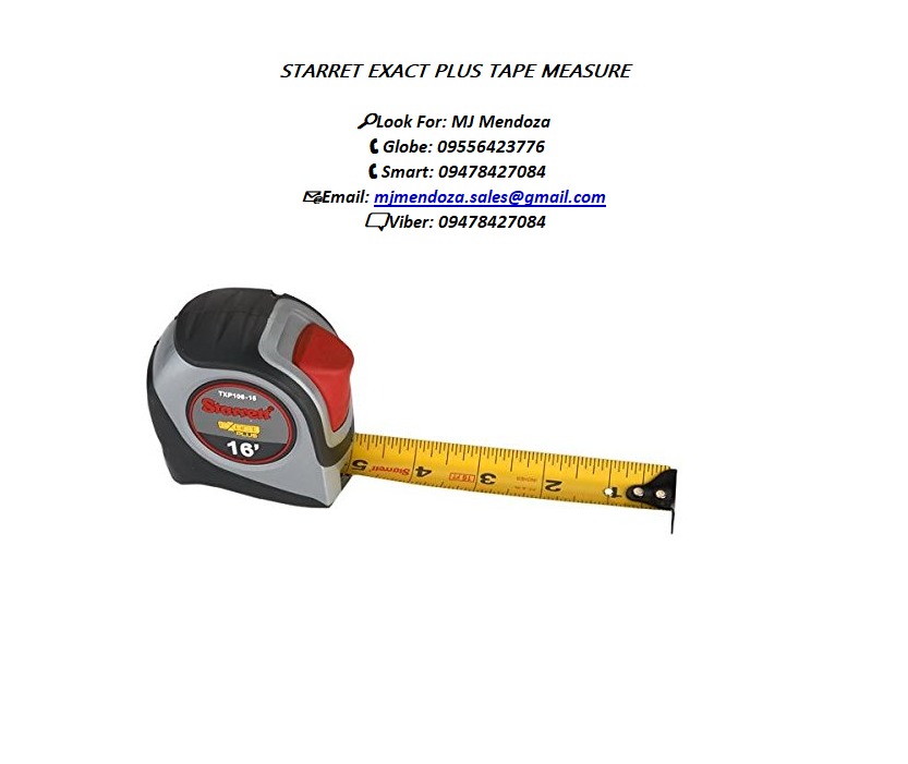 STARRET EXACT PLUS TAPE MEASURE, Commercial & Industrial, Industrial ...