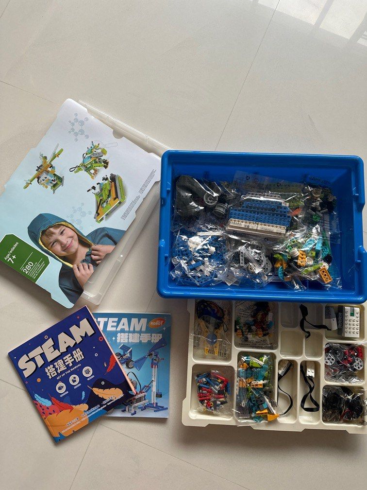 Steam wedo 2.0 coding robot toy, Lego education bricks building blocks ...