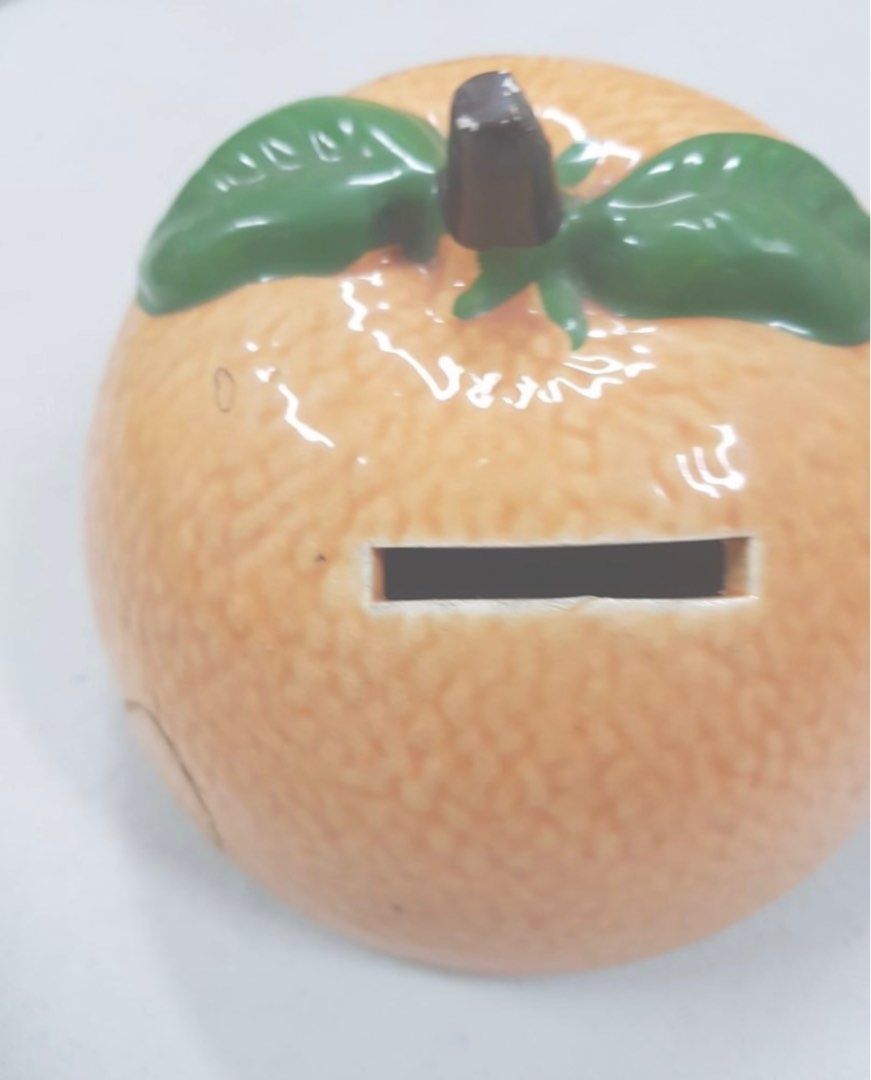 Sunkist porcelain ceramic coin bank/box, Hobbies & Toys, Memorabilia ...