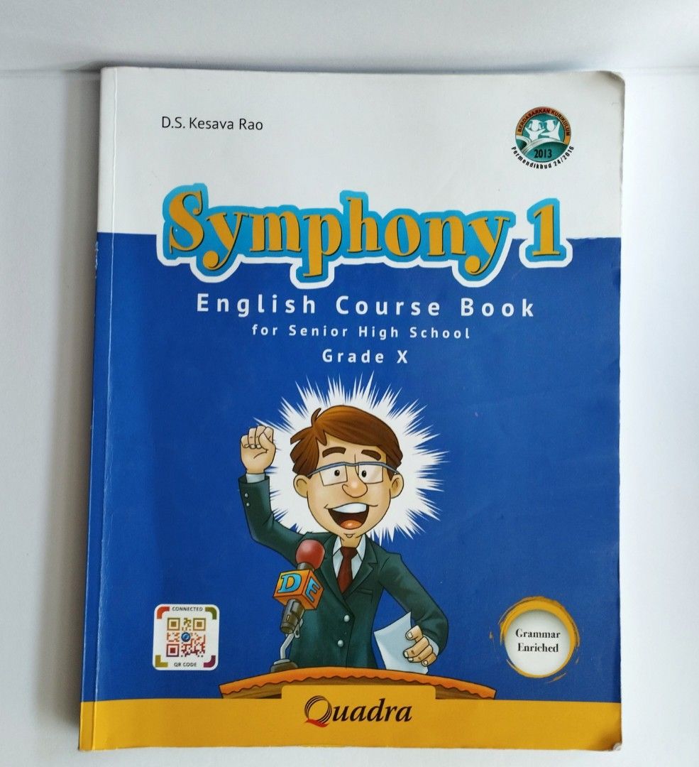 Symphony 1 English Course Book For Senior High School Grade X Kurikulum ...