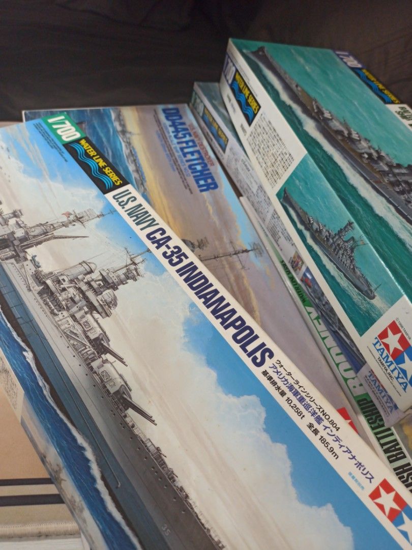 Tamiya Water Line Series 1/700 Battleship, Hobbies & Toys, Memorabilia ...