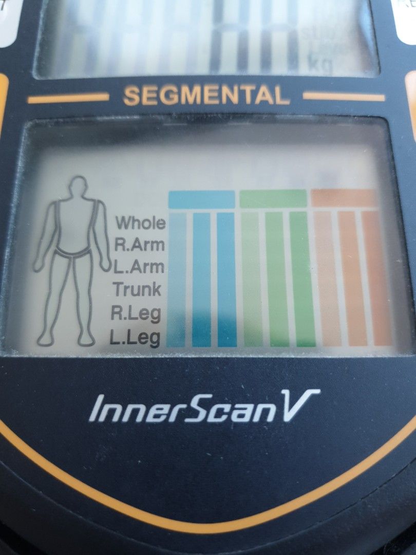 TANITA segmental body composition monitor / scale, Health & Nutrition ...