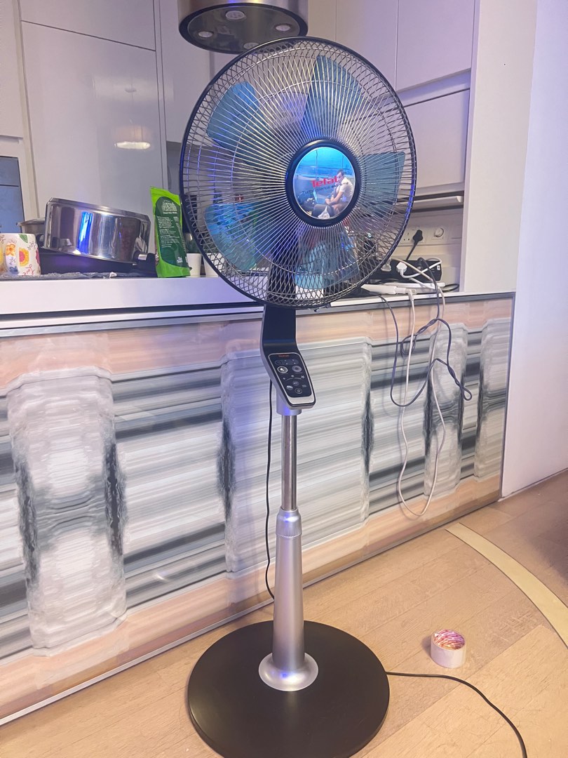 Tefal turbo silence extreme stand fan, Furniture & Home Living ...
