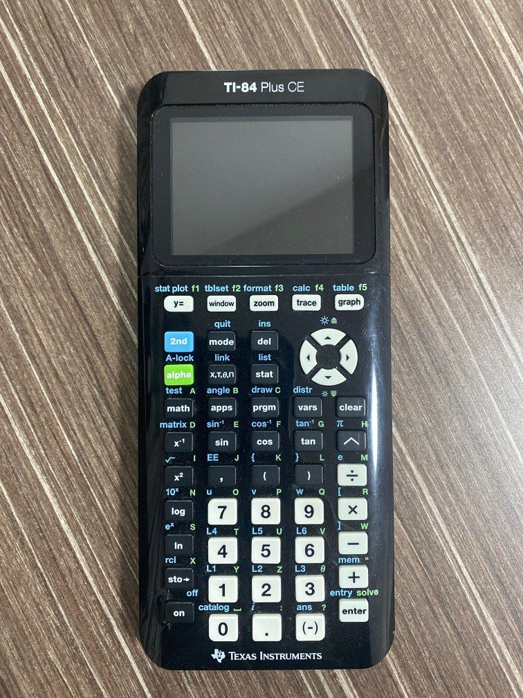 Texas Instruments T1-84 Plus CE Graphing Calculator, Mobile Phones ...