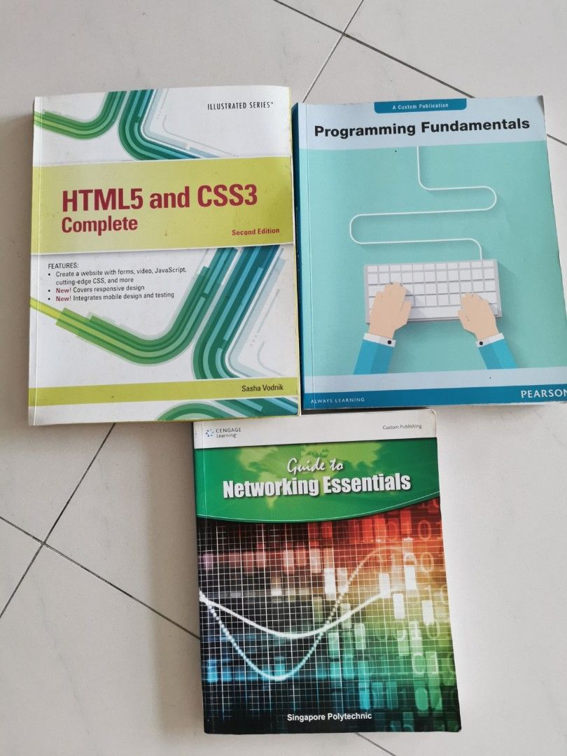 Textbooks for Singapore polytechnic, Hobbies & Toys, Books & Magazines ...
