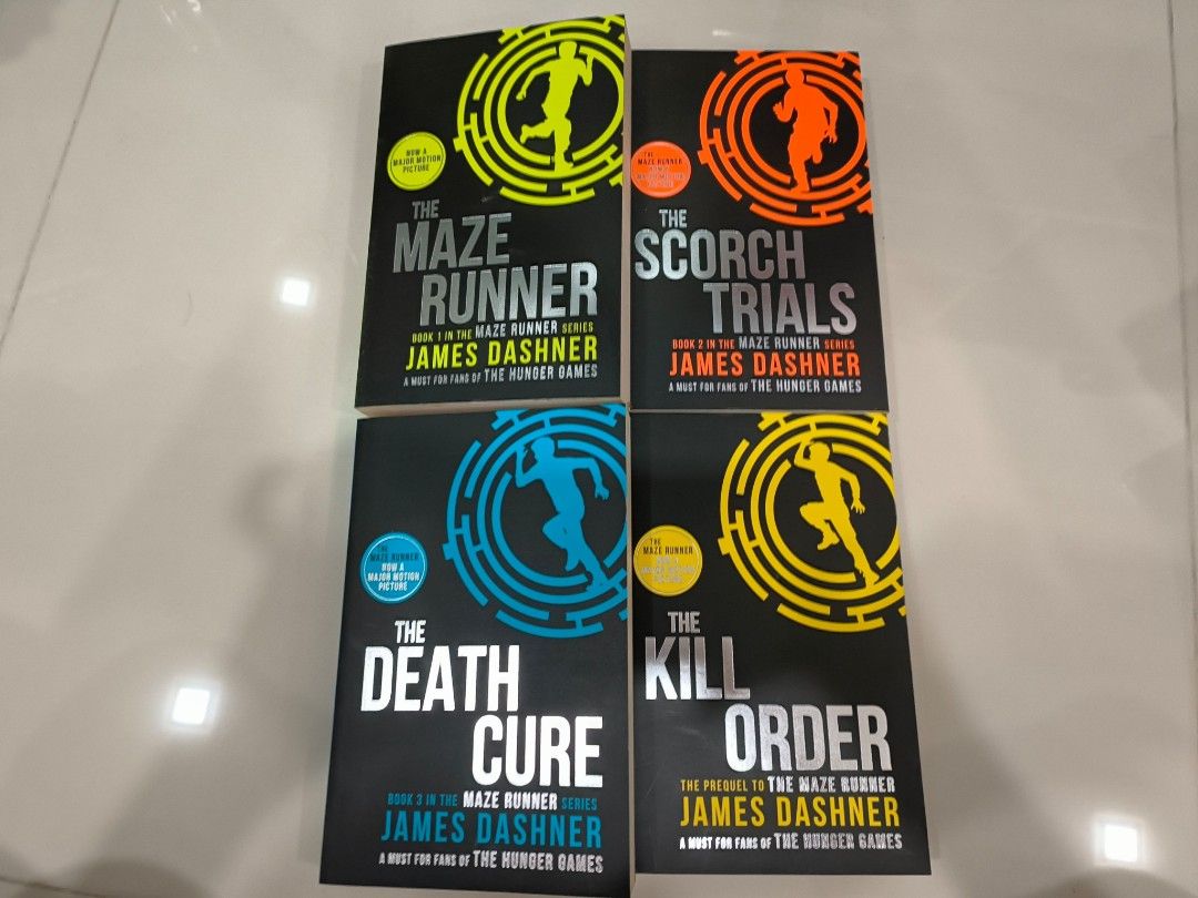 The Maze Runner Book Series by James Dashner, Hobbies & Toys, Books ...