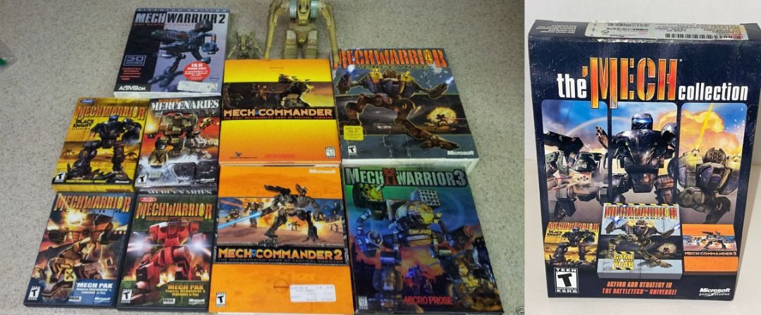 The Mech Complete Stronghold Collection Box MechWarrior Collector ...
