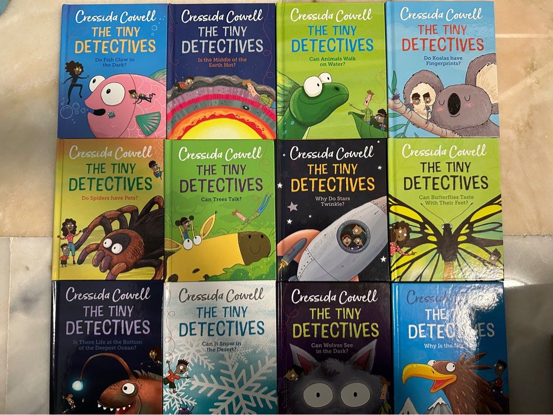 The Tiny Detectives Mcd series by Cressida Cowel, Hobbies & Toys, Books & Magazines, Children's ...