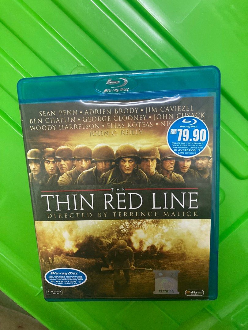 Thin Red Line blu ray, Hobbies & Toys, Music & Media, CDs & DVDs on ...