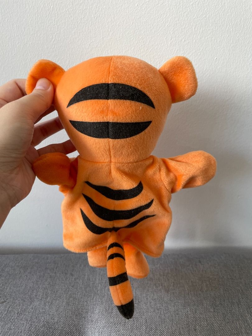 Tigger Hand Puppet Plush Toy, Hobbies & Toys, Toys & Games on Carousell