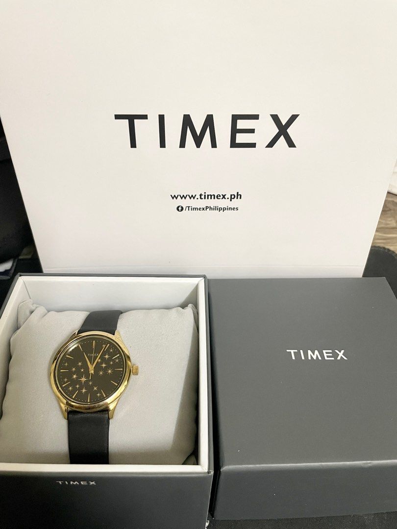 Timex Women Watch With box and paper bag on Carousell