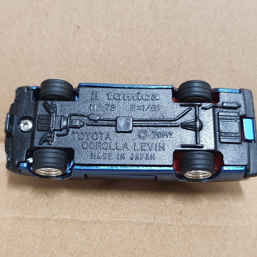 Tomica Made in Japan No.78 Toyota Corolla Levin (TE71) - custom, fully ...