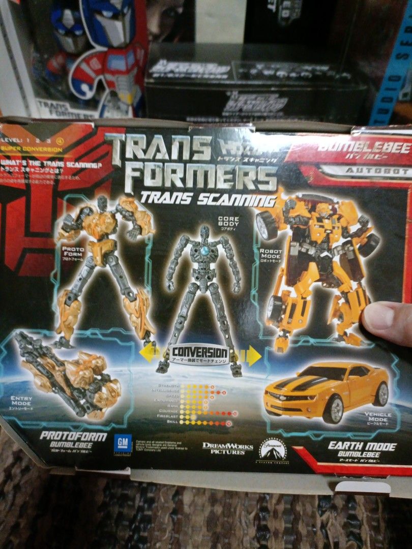 Transformers bumblebee movie trans scanning, Hobbies & Toys, Toys ...