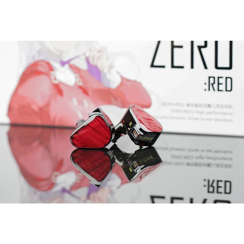 TRUTHEAR x Crinacle ZERO RED Dual Dynamic Drivers IEM Earphone, Audio ...