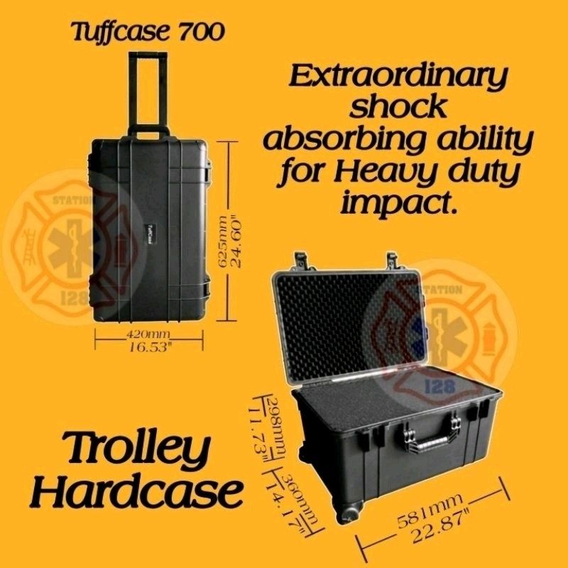 Tuffcase 700 Trolley Hardcase on Carousell