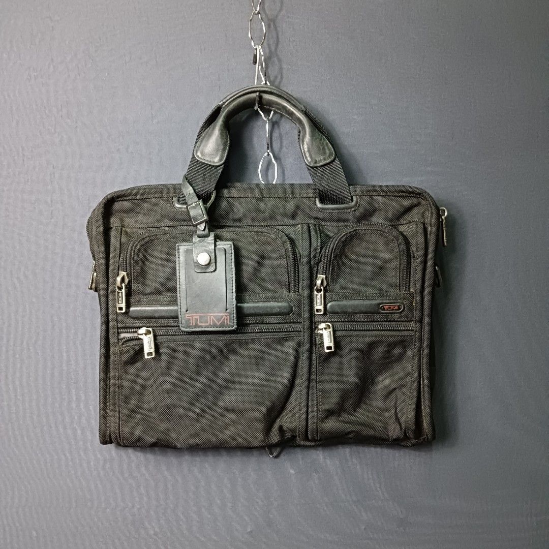 Tumi Alpha T-Pass - Ballistic Briefcase, Men's Fashion, Bags ...